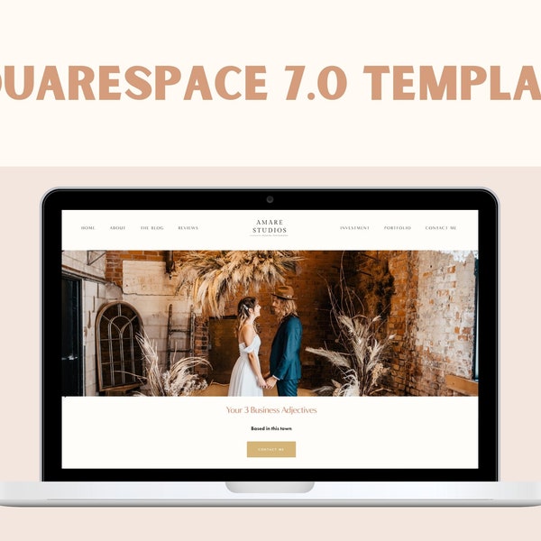 Shopify Squarespace Template Etsy