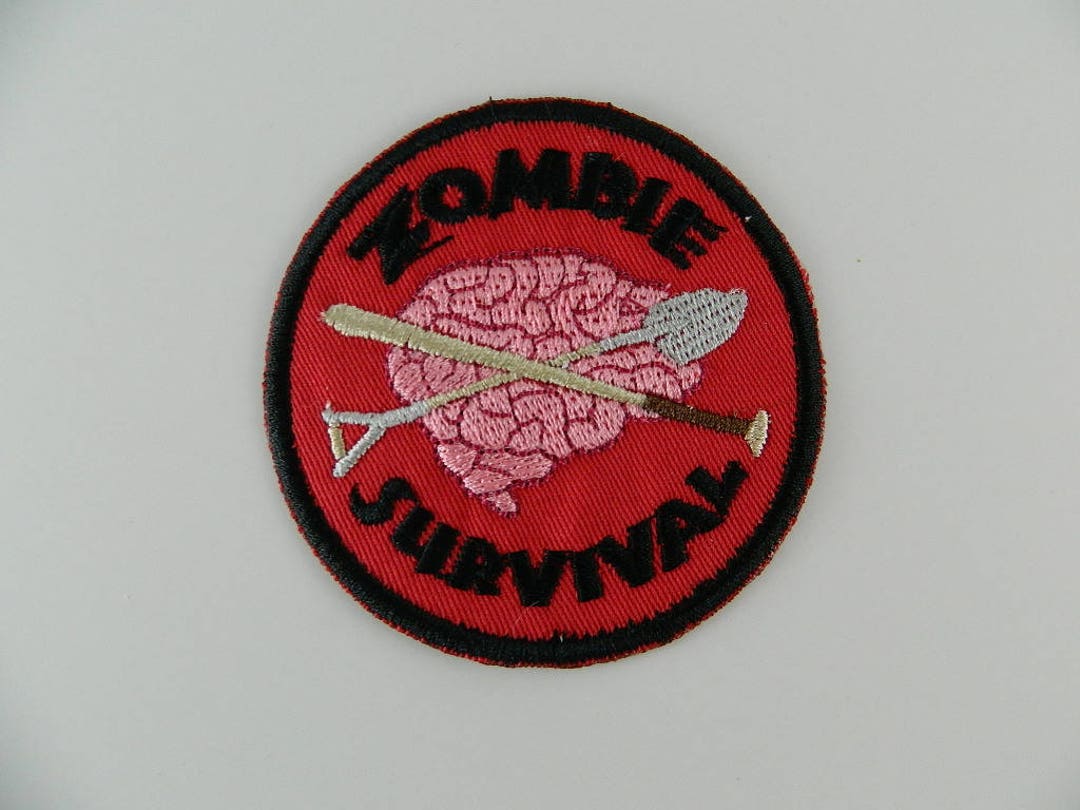Zombie Survival Patch - Etsy