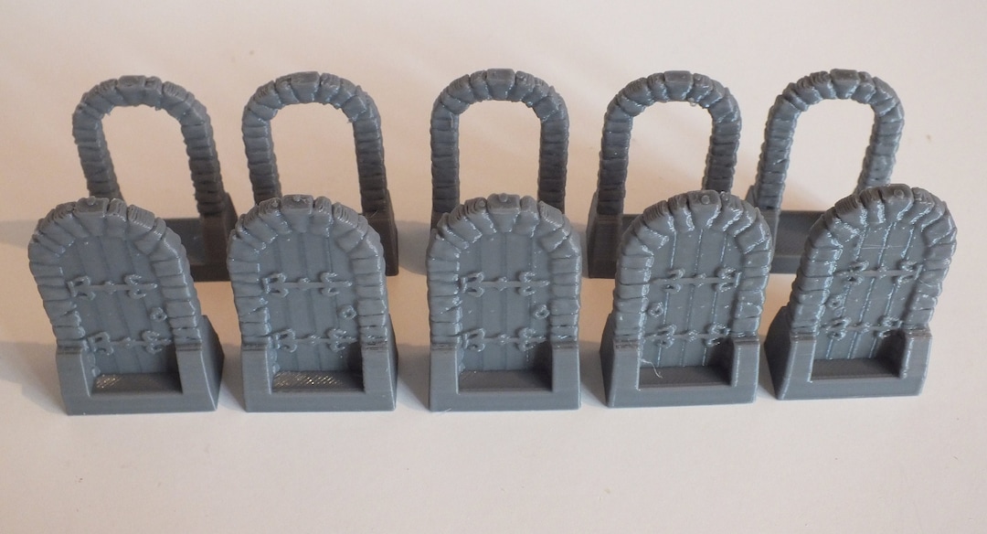 Heroquest 10 X Doors 5 X Open 5 X Closed Doors Games Workshop - Etsy