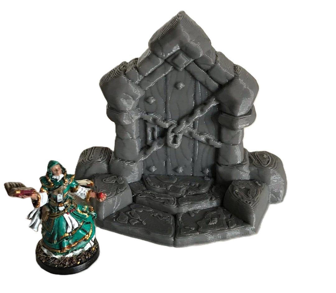 Dungeon Doors - DND - RPG - Tabletop Dungeon Scatter Scenery - 3 X ...