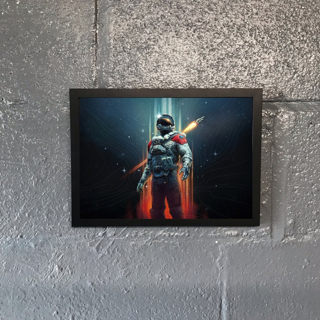 Starfield Bethesda RPG Frame & Poster Print Choice of 6 Games Room ...