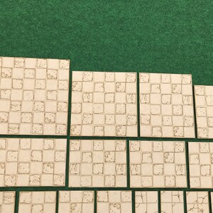 48 Piece Modular Dungeon Tile Set 2 Dnd Tabletop Dungeon Dungeons ...