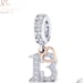 13th Birthday Charm Genuine 925 Sterling Silver Milestone - Etsy