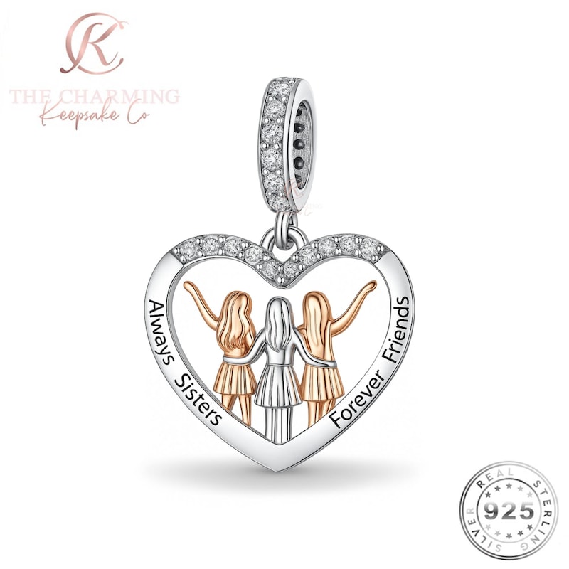 Pandora Friends Charms - Etsy UK