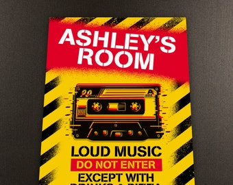Music Room Door Sign - Etsy UK