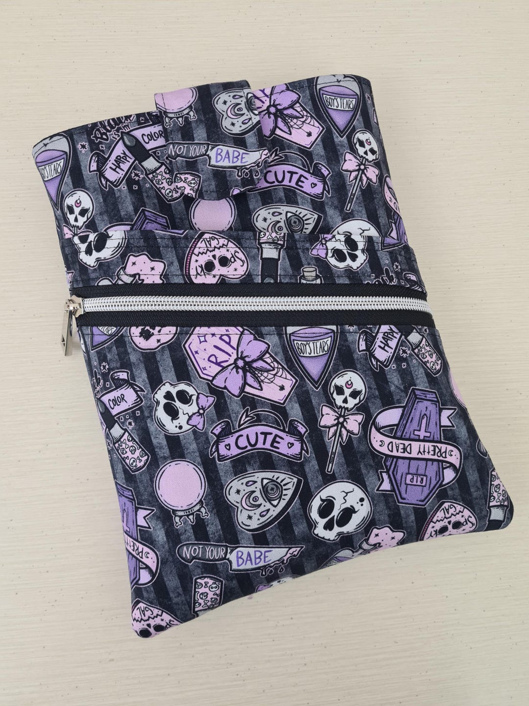 Hot Goth Girl Small Book/tablet Sleeve - Etsy