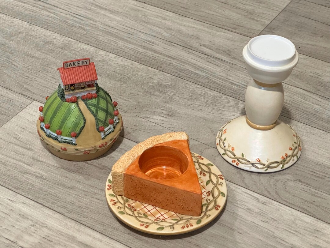 RARE Yankee Candle - Fall/autumn Candle Topper and Holders Designed by ...