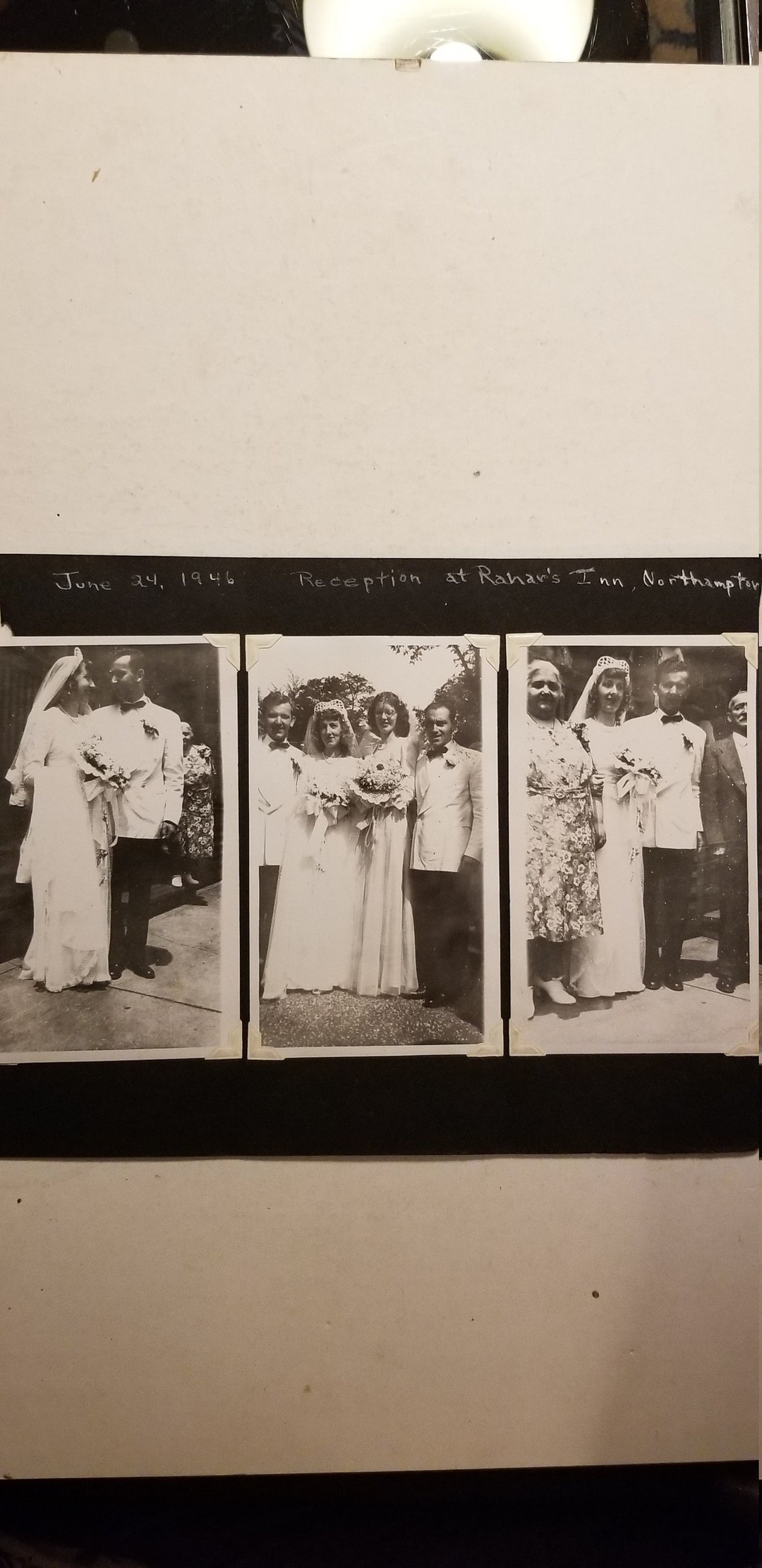 WEDDING BRIDAL PHOTOGRAPHY 1946 Northampton Massachusetts - Etsy