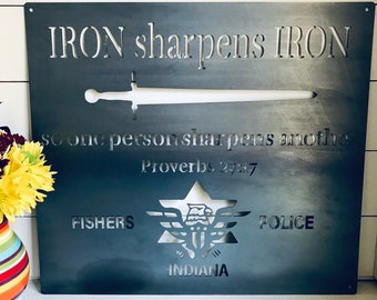 Custom metal sign | Etsy