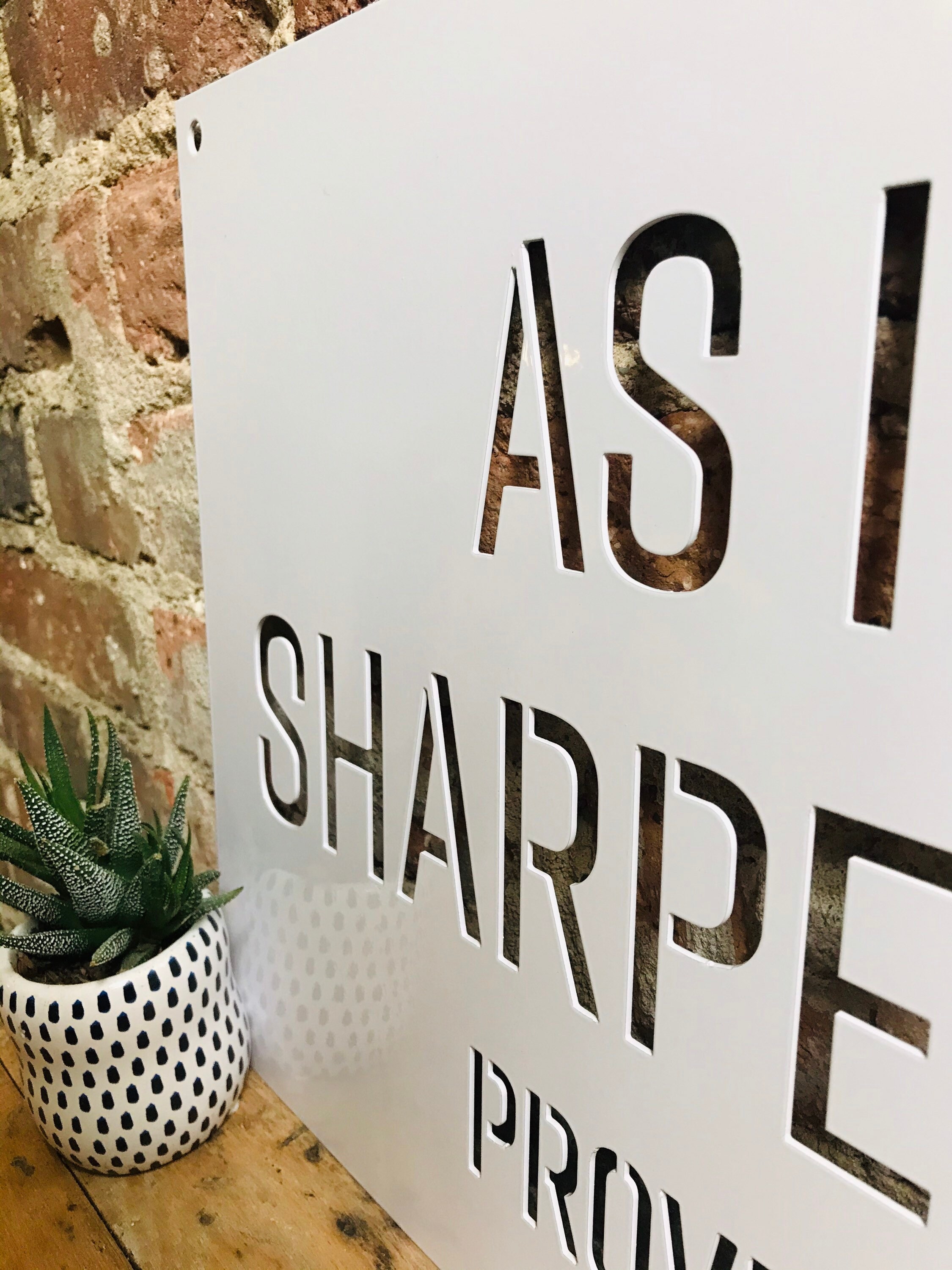 As Iron Sharpens Iron Metal Sign Proverbs 27:17 Sign - Etsy