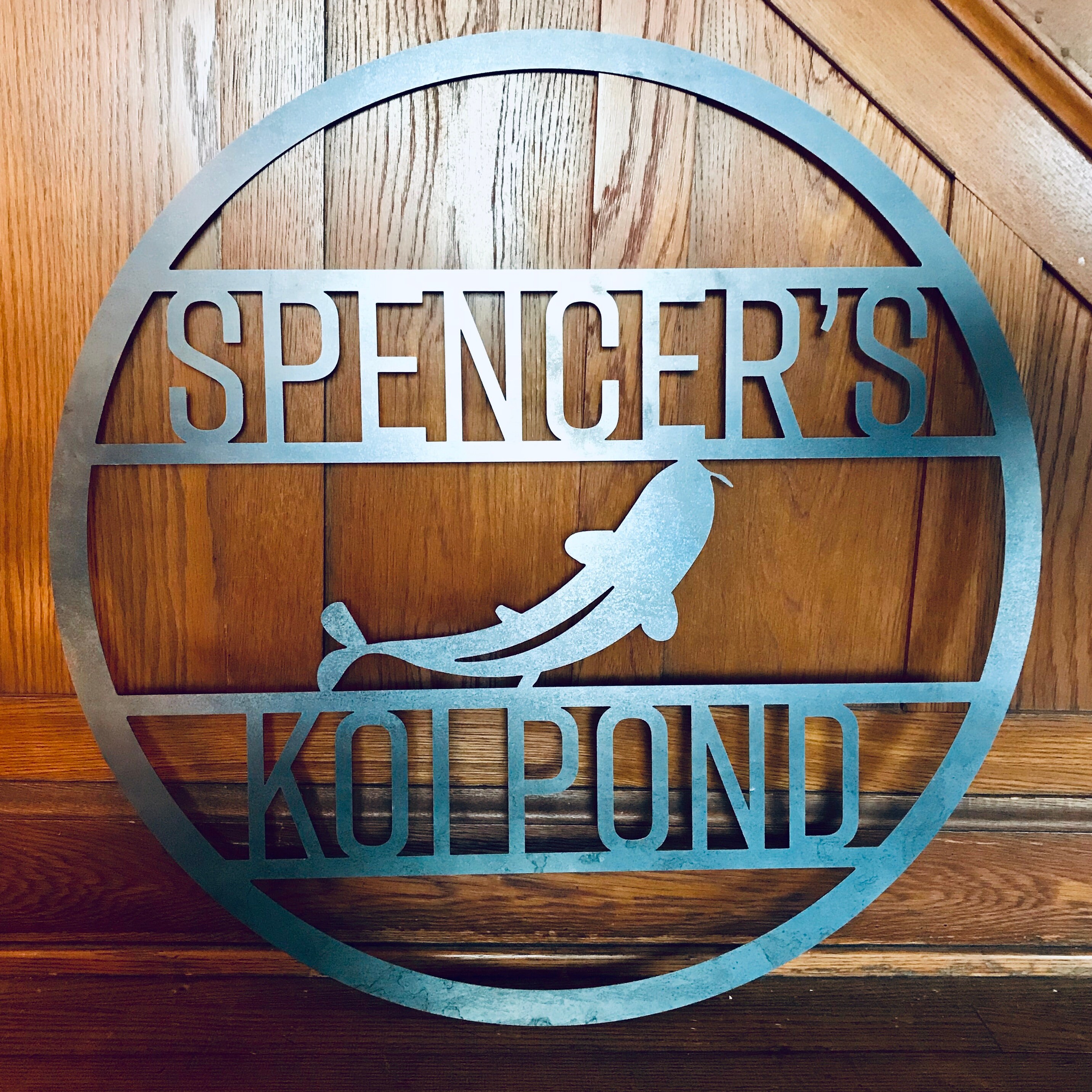 Custom Metal Round Sign Custom Farm Sign Round Metal | Etsy