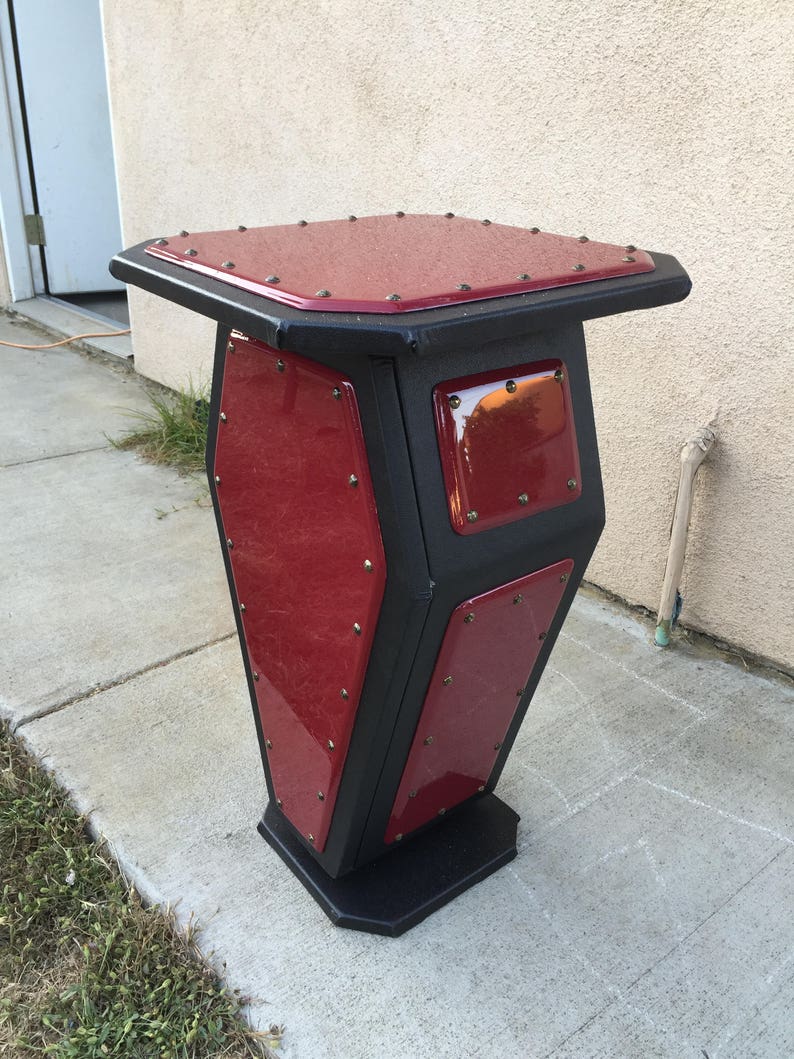 Coffin End Table - Etsy Canada
