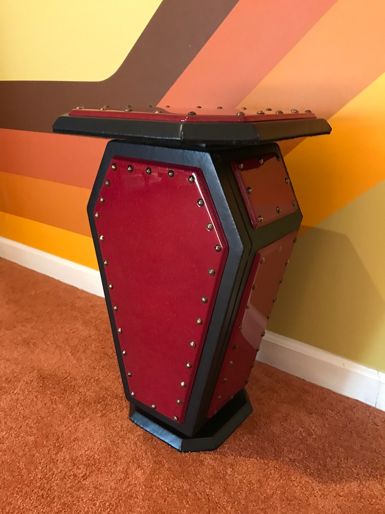 Coffin End Table - Etsy UK