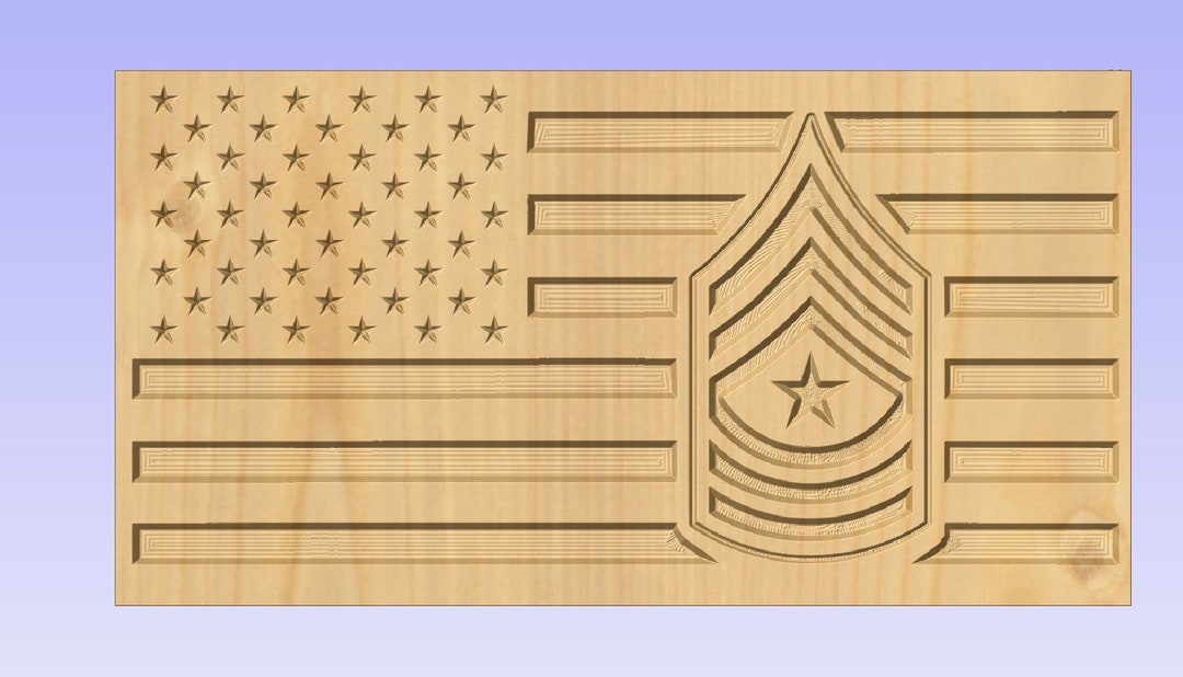 SGM Flag Template SVG and DXF - Etsy