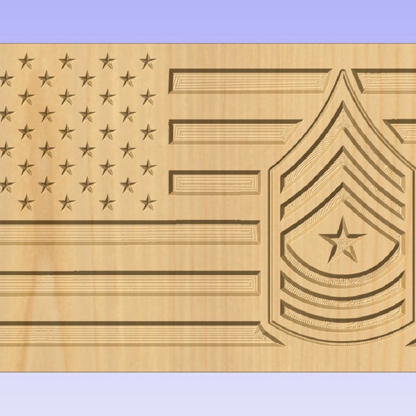 Army Sergeant Major Svg - Etsy