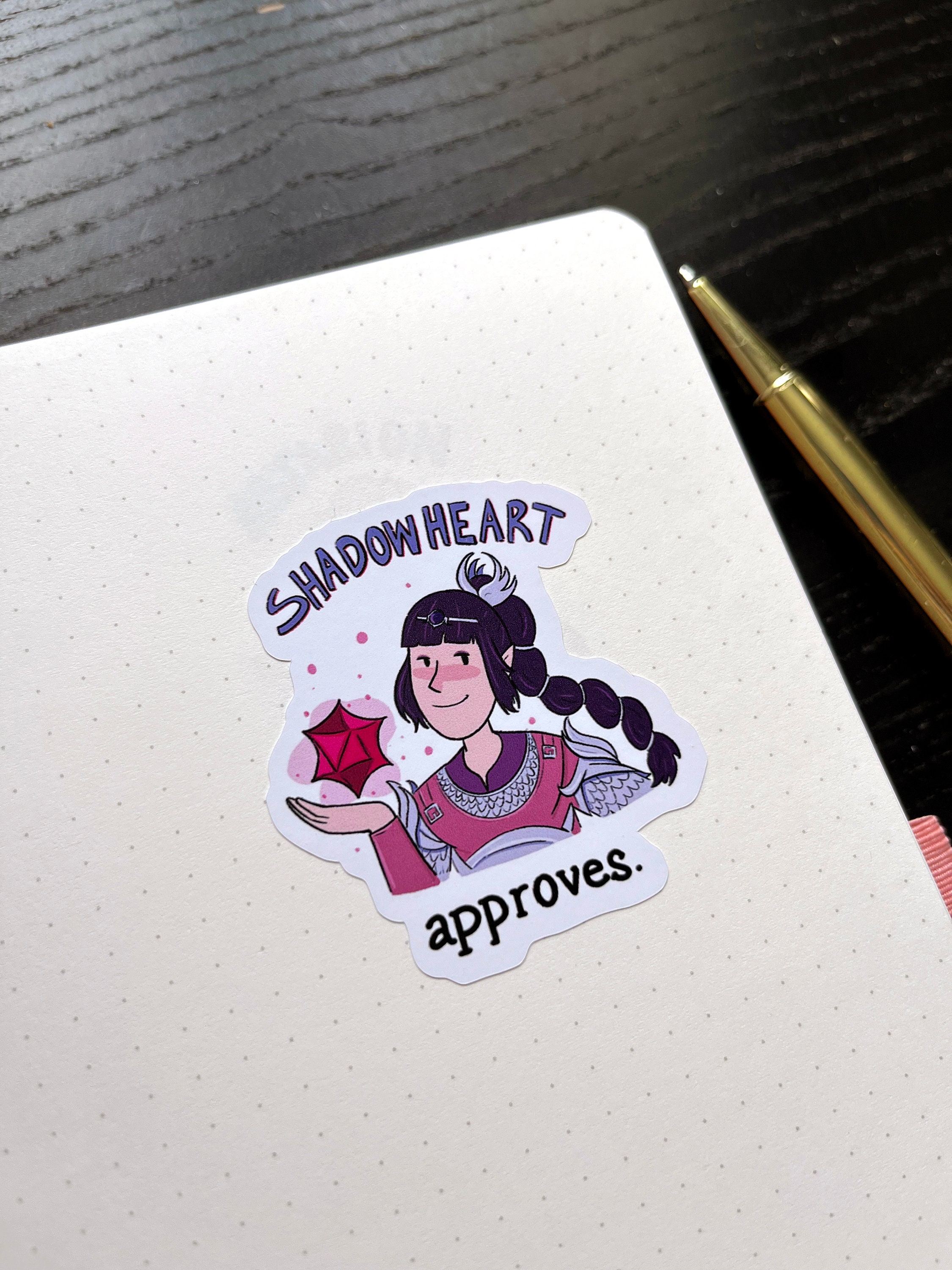 Baldurs Gate 3 Vinyl Sticker Sheet Astarion Shadowheart Laezel Wyll ...