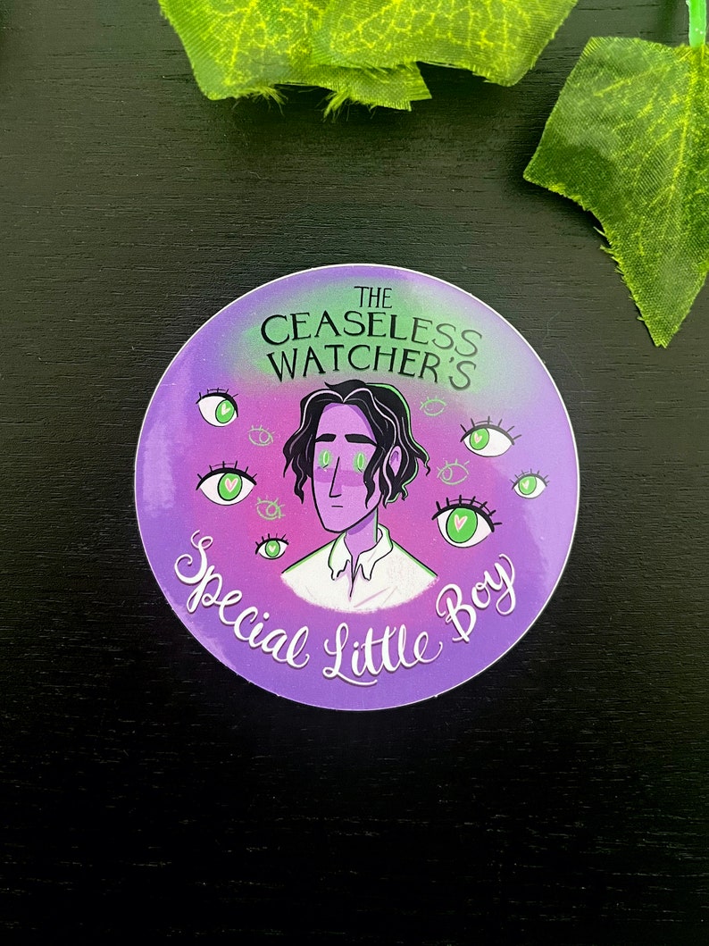 The Magnus Archives Jonathan Sims Vinyl Sticker | Ceaseless Watcher's ...