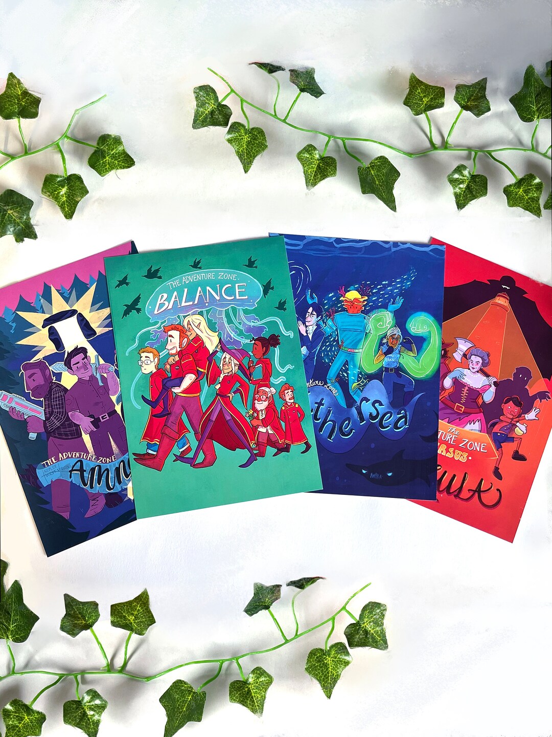 The Adventure Zone Bundle TAZ Fan Art Print Cute D&D Fantasy TTRPG ...
