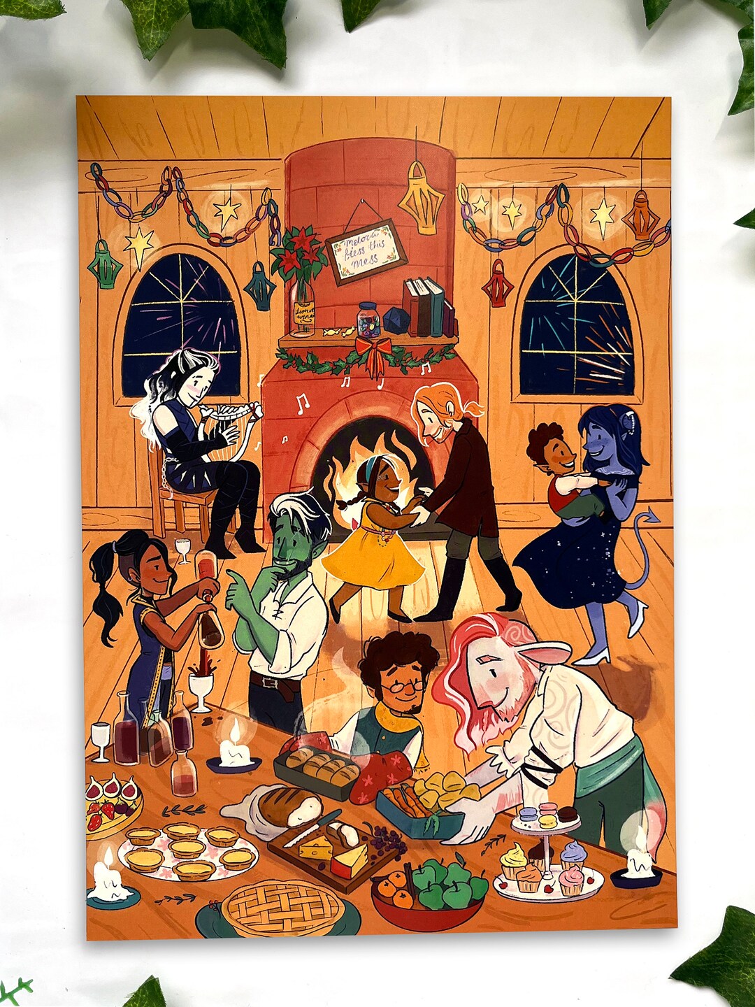 The Mighty Nein – Winter’s Crest | Critical Role Fan Art Print | Cute D ...