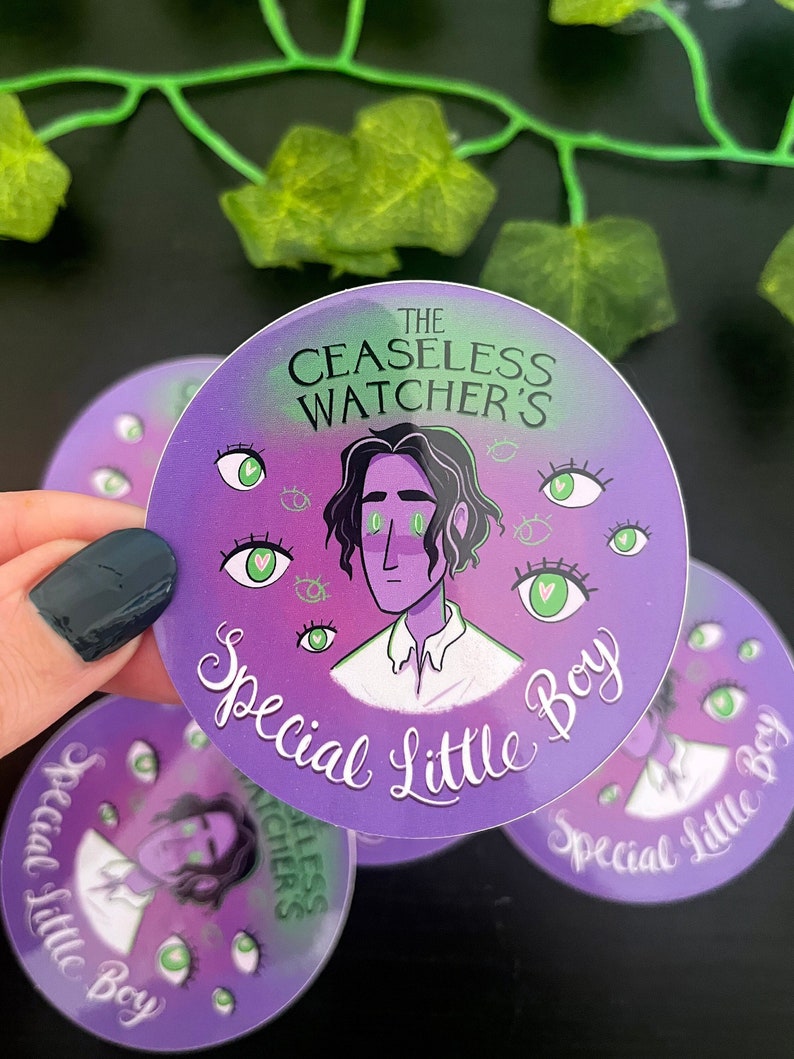 The Magnus Archives Jonathan Sims Vinyl Sticker | Ceaseless Watcher's ...