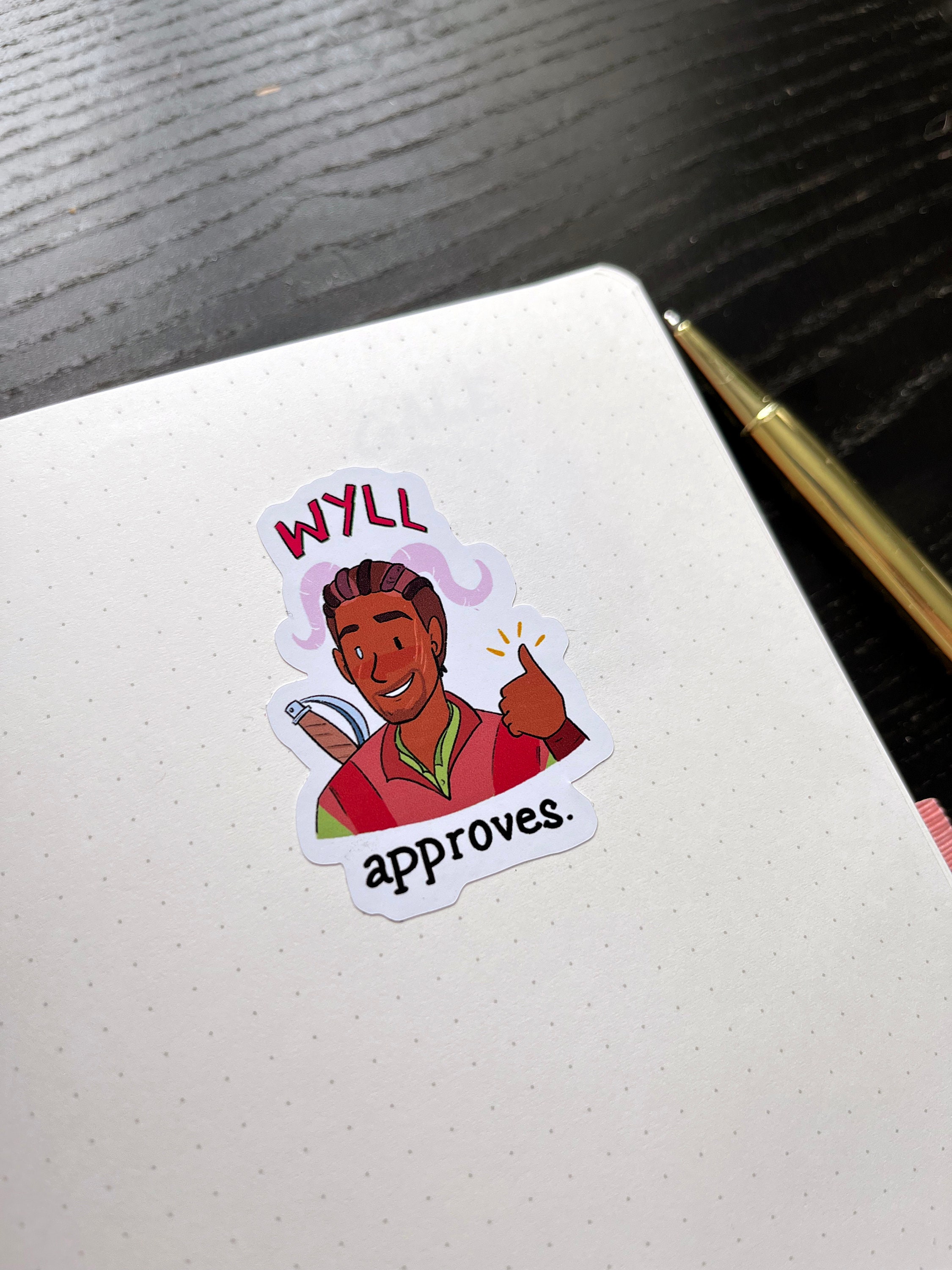 Baldurs Gate 3 Vinyl Sticker Sheet Astarion Shadowheart Laezel Wyll ...