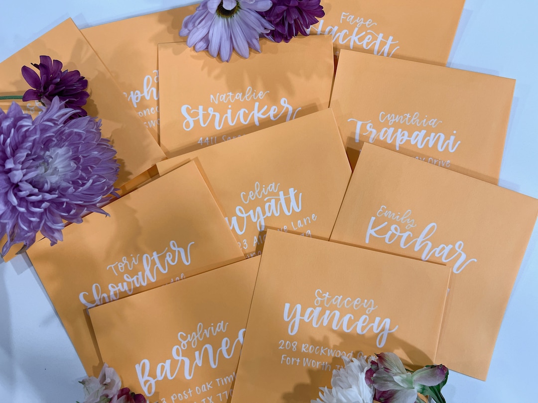 Invitations Custom Invitations Envelope Addressing Wedding Invitations ...