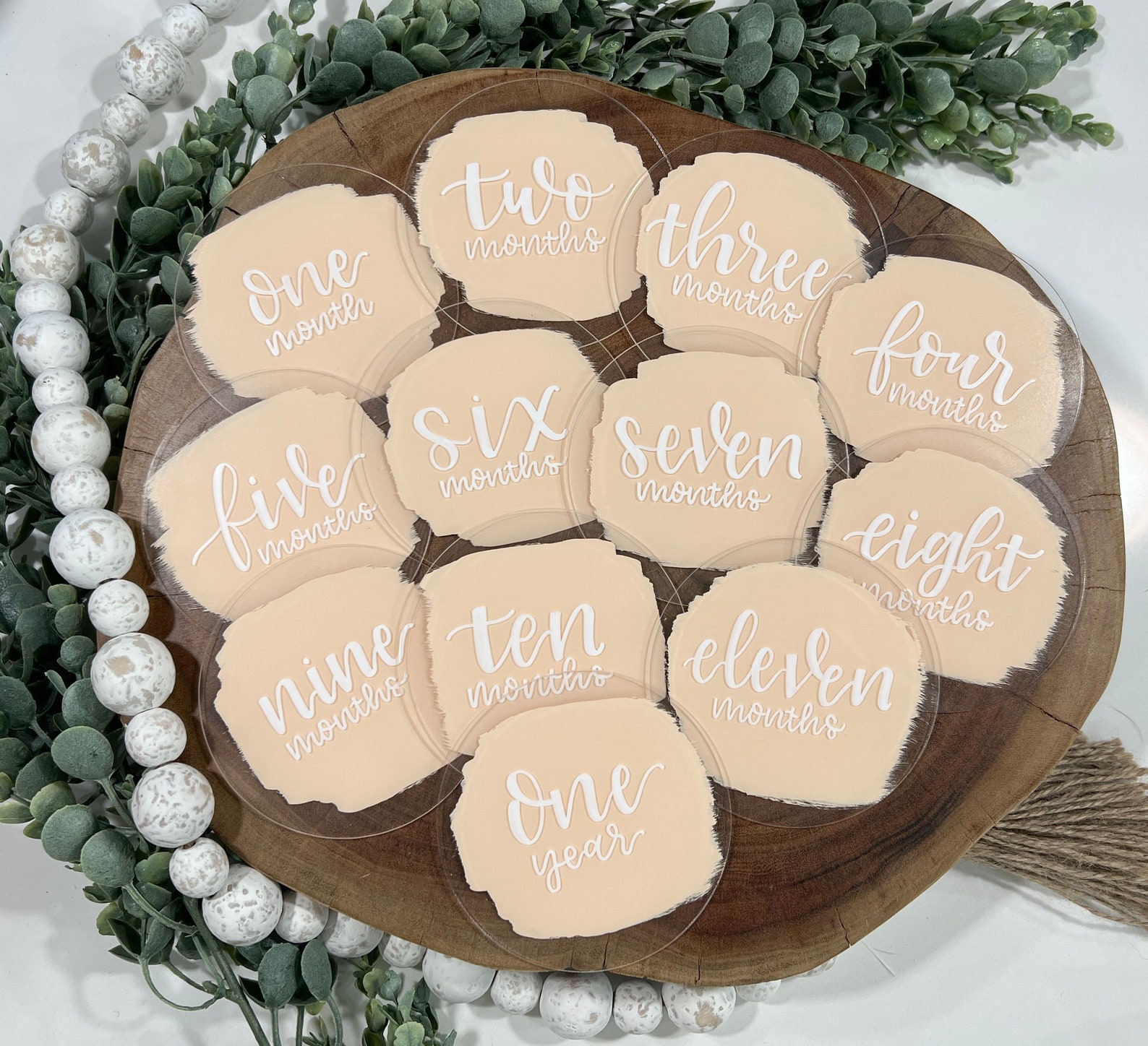 Baby Milestones Milestones Baby Photo Props Custom - Etsy