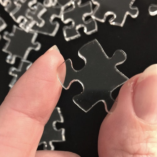 Custom Clear Jigsaw Puzzles Impossible Acrylic Puzzle for | Etsy