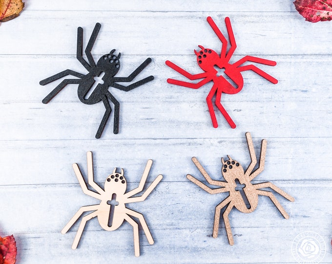 Halloween Spider Decor, Spider, Halloween Decor, Cutout, Home Decor ...