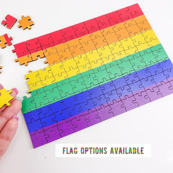 Lgbt Puzzle - Etsy