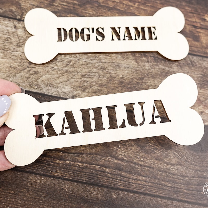 Dog Name Plate - Etsy