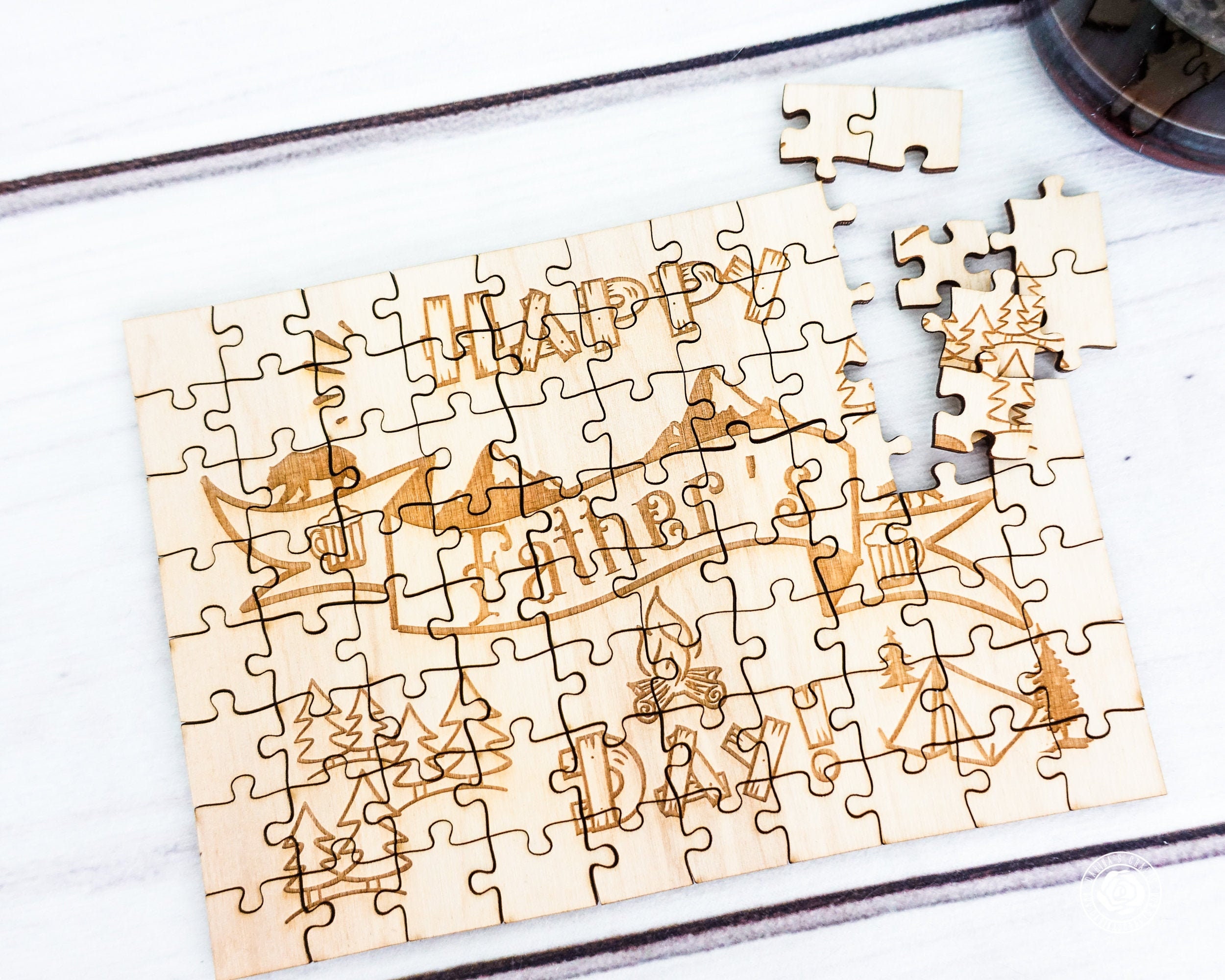 Personalized Wood Jigsaw Puzzles Custom Wooden Puzzle for | Etsy