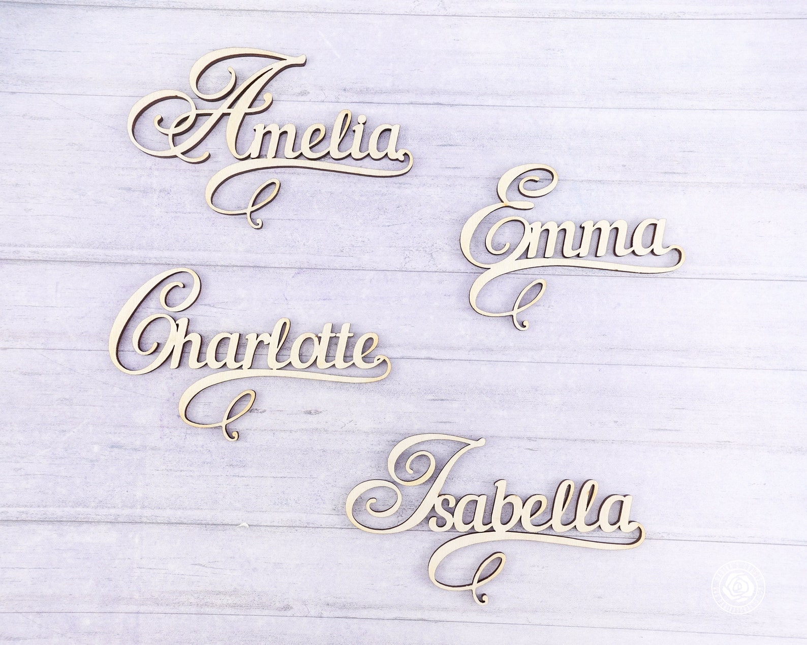 Custom Wood Word Sign, Small Personalized Wood Word Cutout, Wooden Name ...