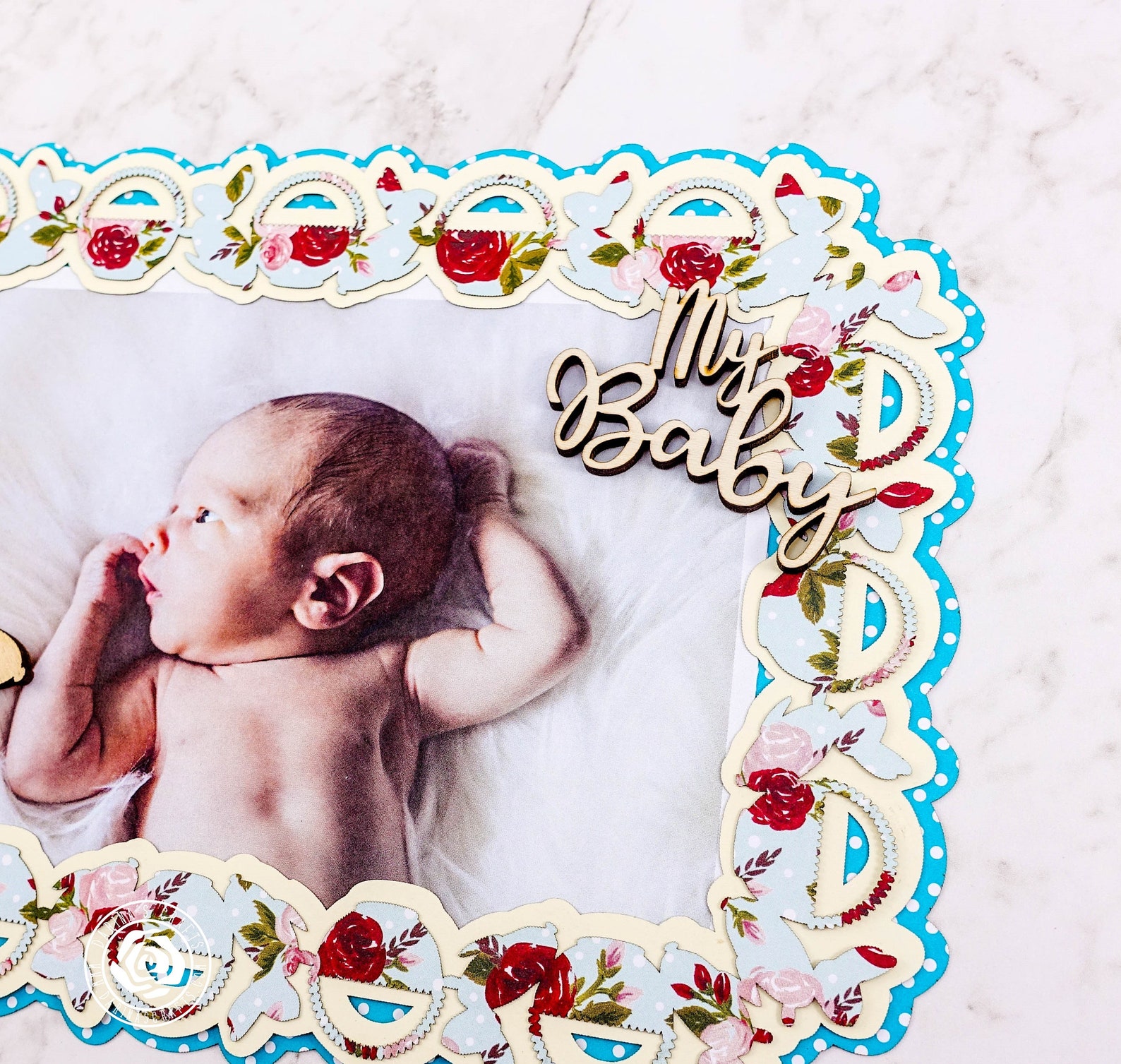 My Baby Wood Cutouts My Baby Wood Words Laser Cut Wooden - Etsy