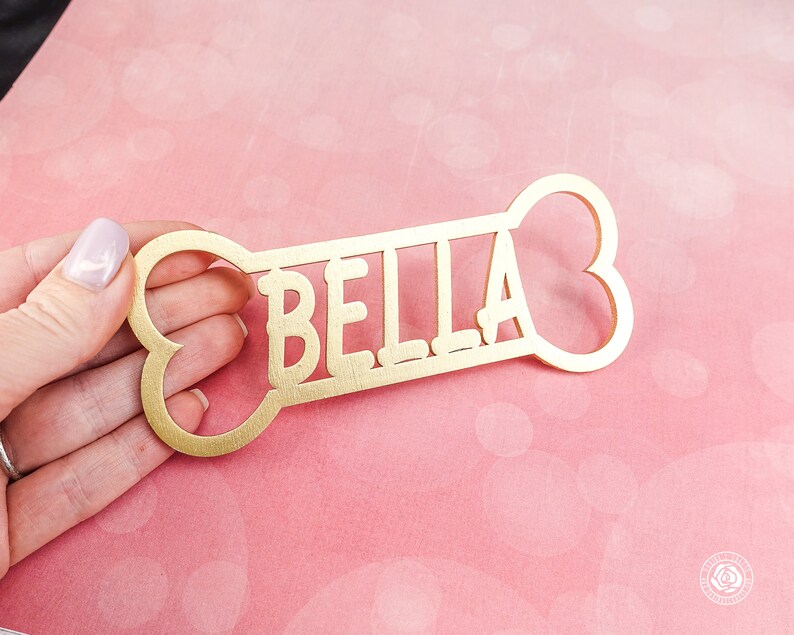 Personalized Dog Name Sign Wood Dog Name Plate Dog Name - Etsy