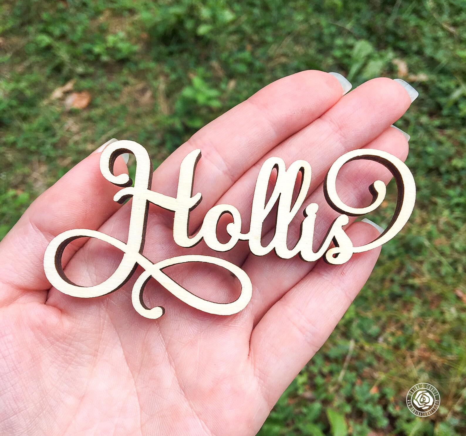 Custom Wood Word Sign Small Personalized Wood Word Cutout | Etsy