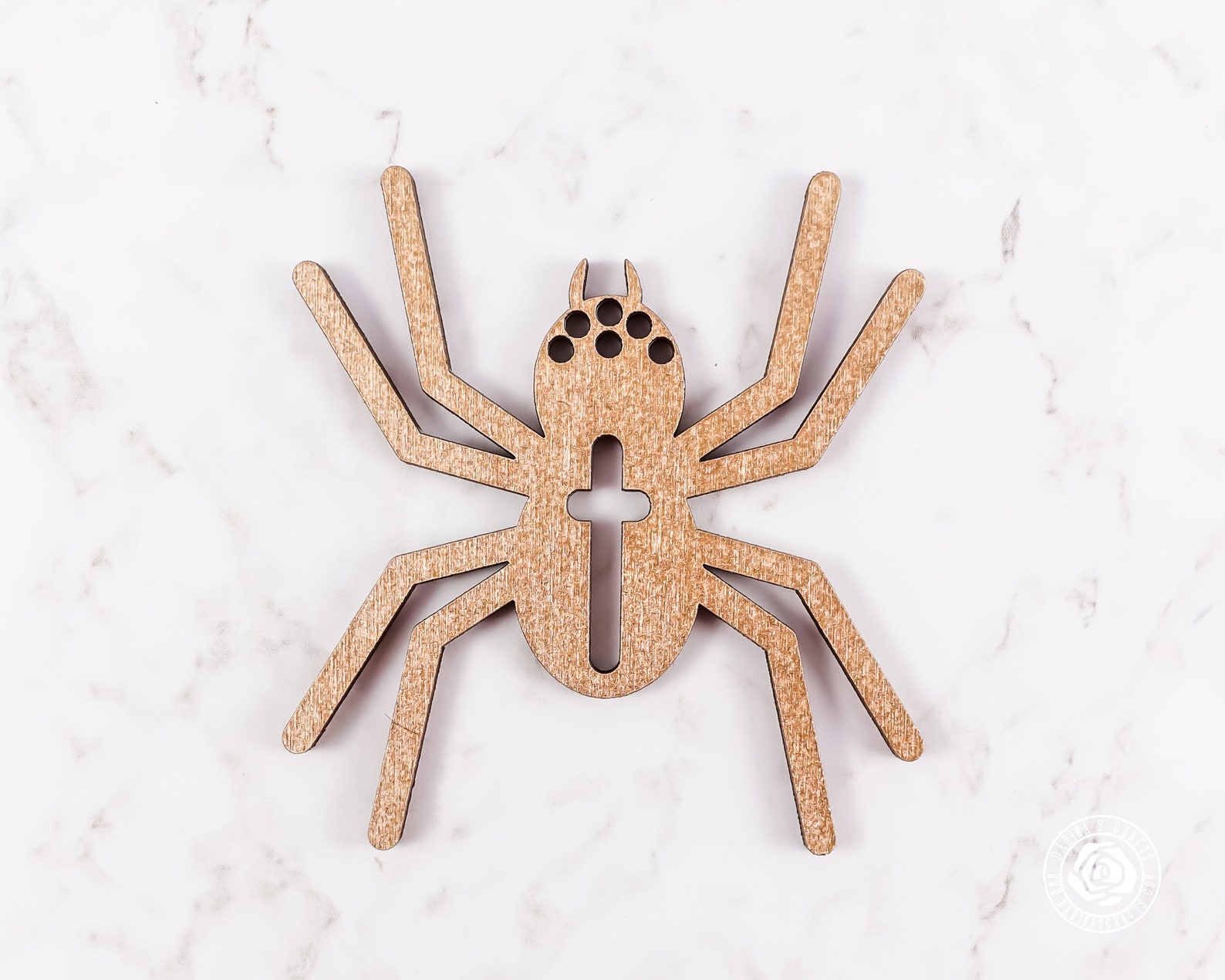 Spider Wood Cutout Spider Halloween Decor | Etsy