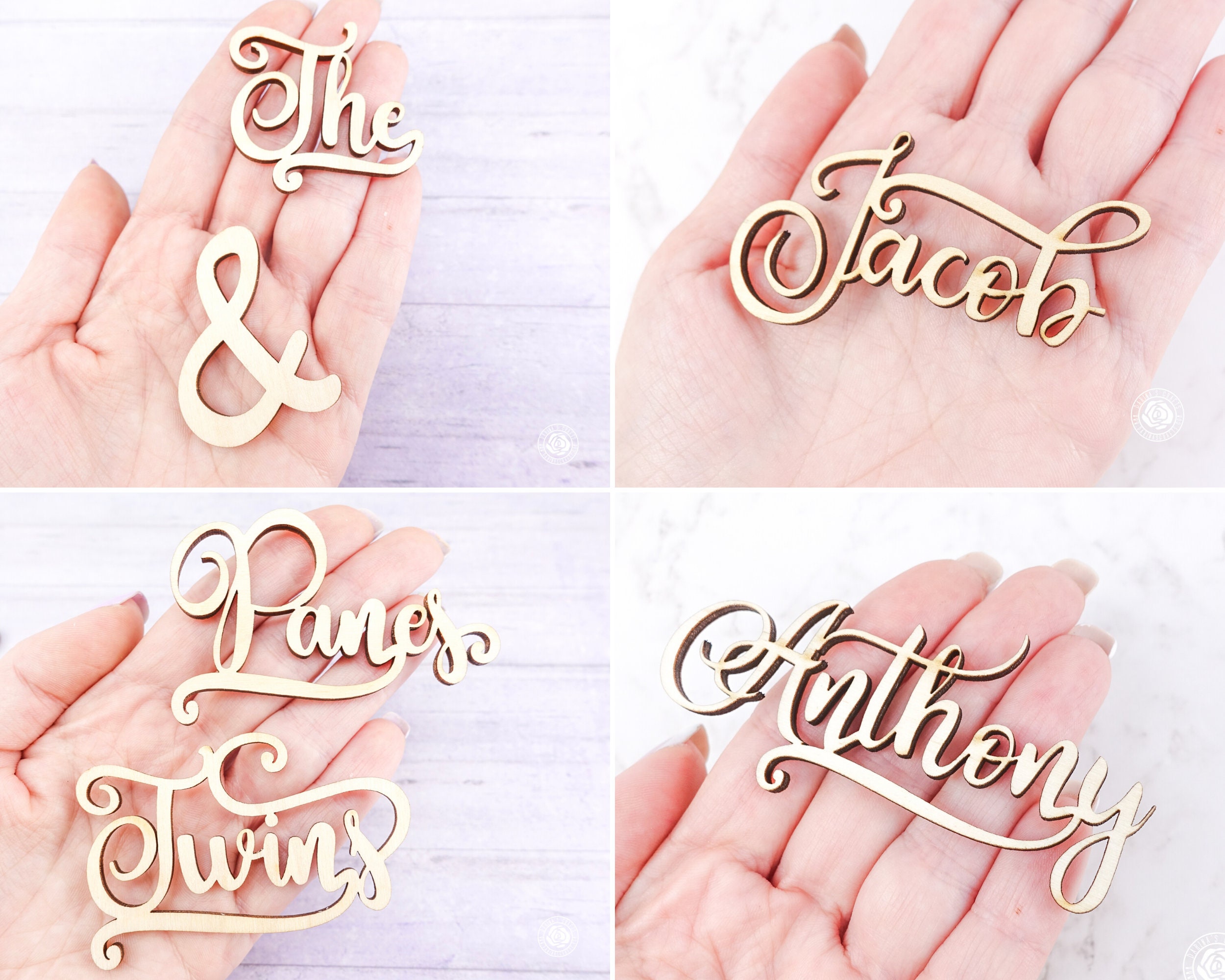 Custom Wood Word Sign Small Personalized Wood Word Cutout - Etsy