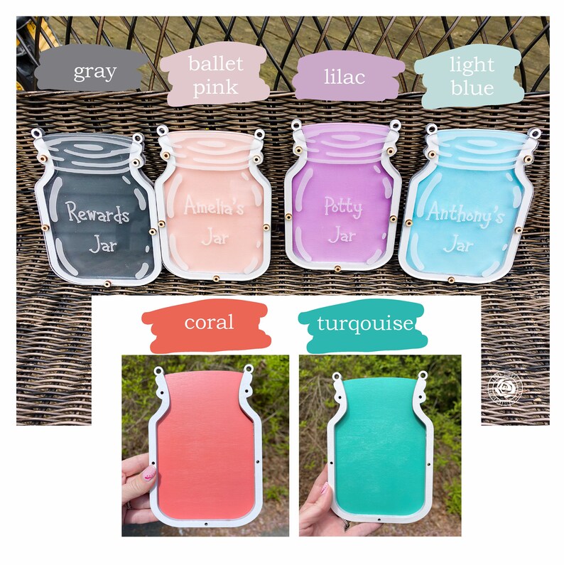 Potty Training Jar, Personalized Rewards Jar, Custom Toilet Training ...