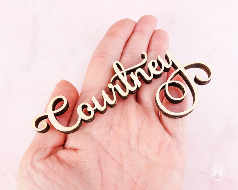 Custom Wood Word Sign Small Personalized Wood Word Cutout | Etsy