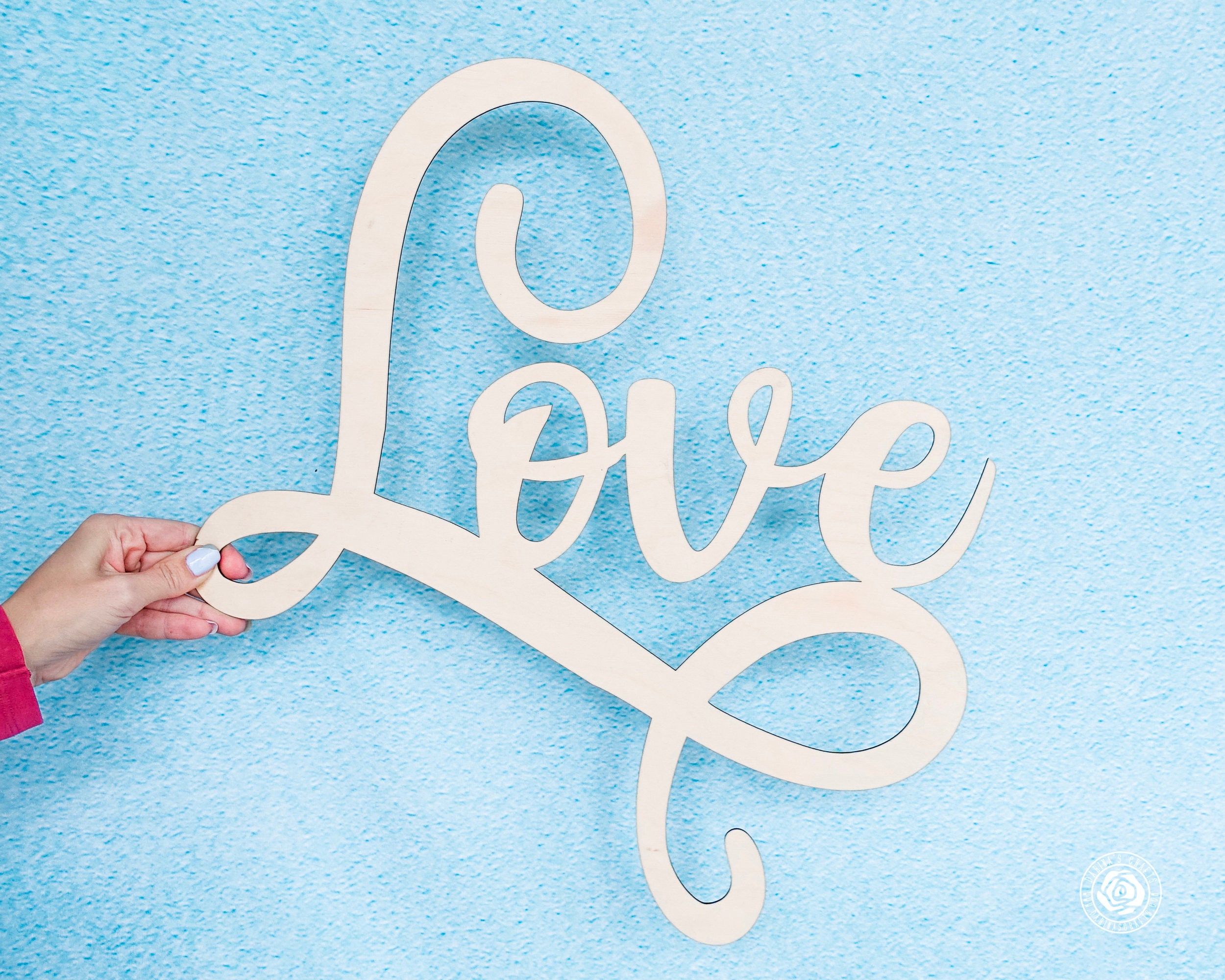 Wood Love Sign, Love Wood Word Cutout, Love Wedding Decor - Etsy