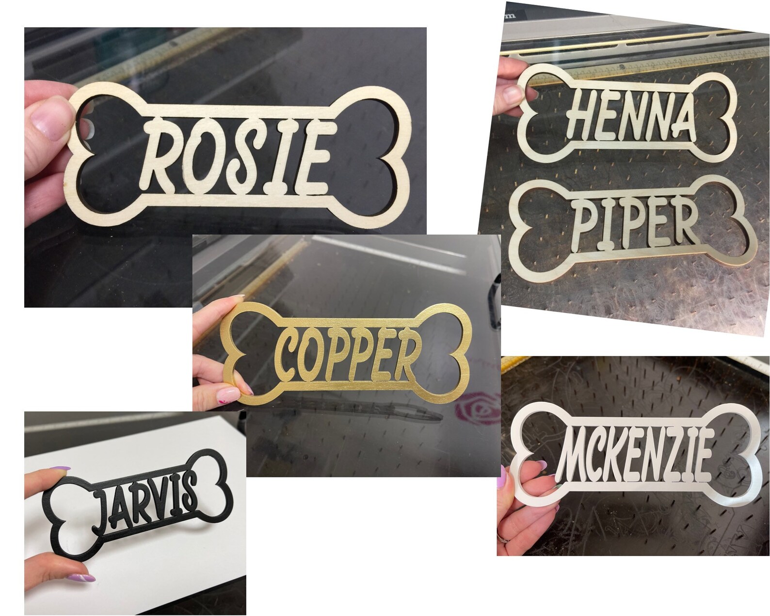 Personalized Dog Name Sign Wood Dog Name Plate Dog Name | Etsy