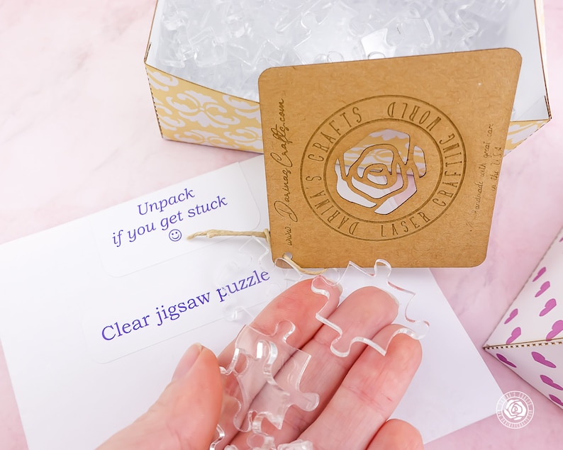 Clear Jigsaw Puzzles Impossible Acrylic Puzzle for Adults - Etsy