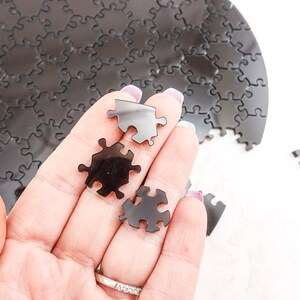 Round Acrylic Jigsaw Puzzles, Impossible Clear Puzzle for Adults ...