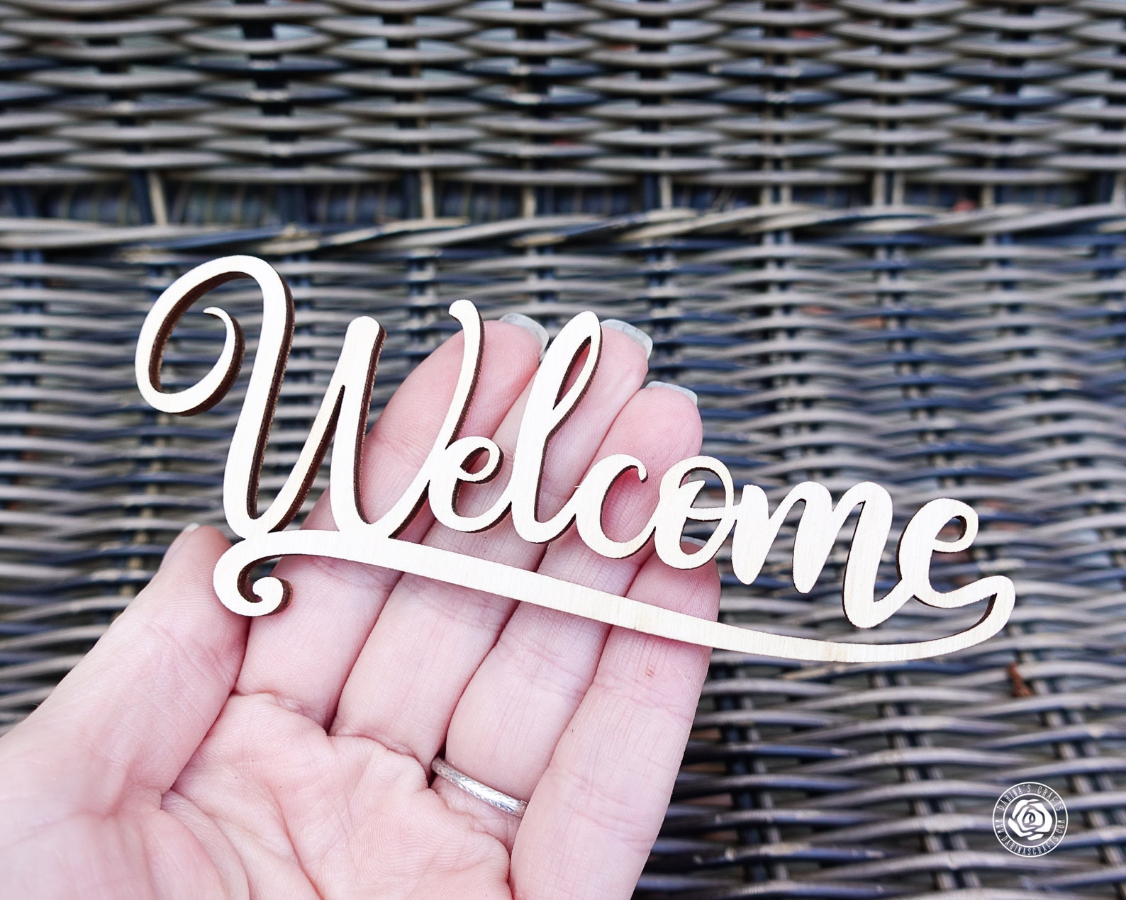 Wood Welcome Sign Welcome Wood Words Cutout - Etsy