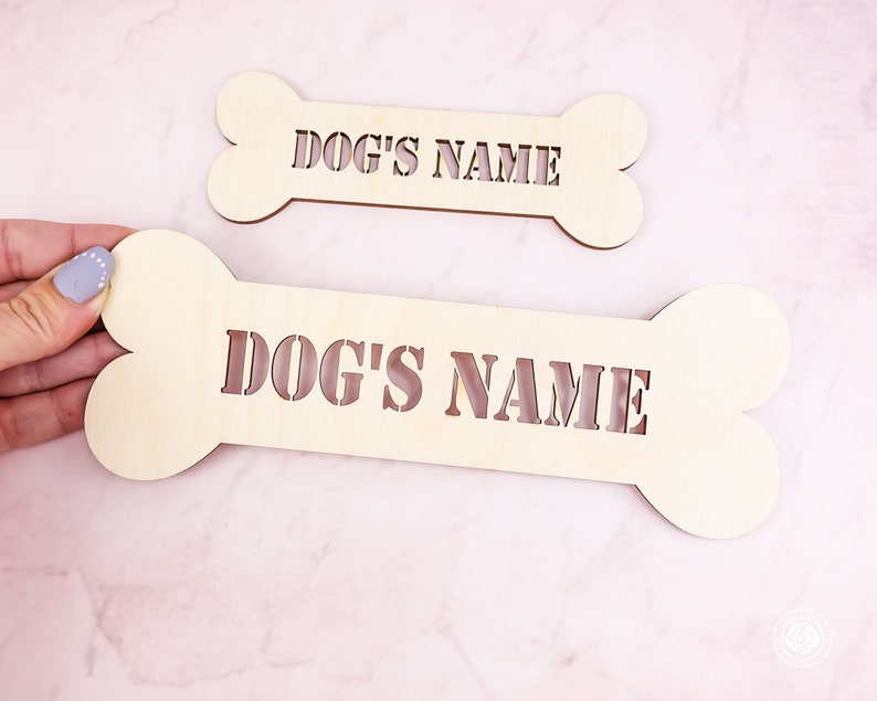 Personalized Dog Name Sign Wood Dog Name Plate Dog Name | Etsy