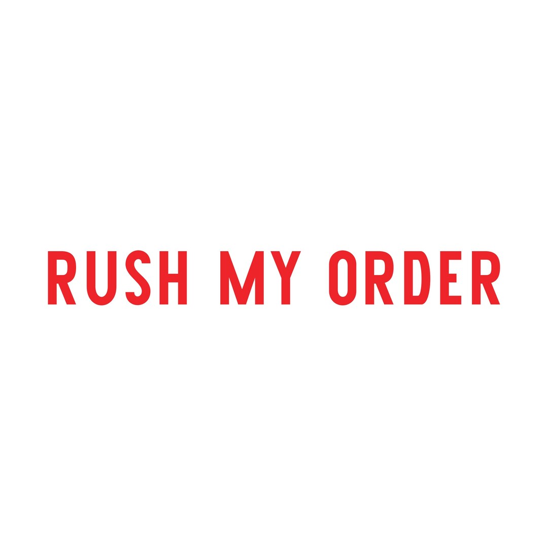 Rush My Order, Bump My Order, Rush Production Upgrade to the Main Order ...