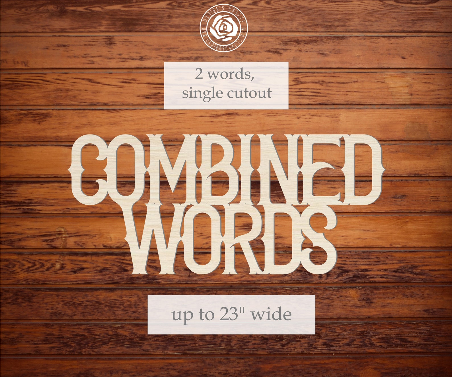 Custom Wood Word Sign Personalized Wood Word Cutout Wooden - Etsy