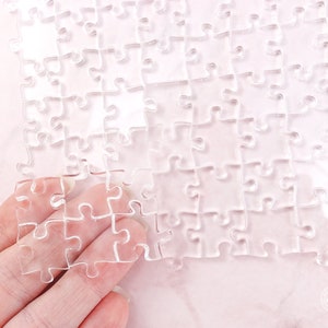 NO Edge Impossible Clear Puzzle, Impossible Acrylic Jigsaw Puzzles for ...
