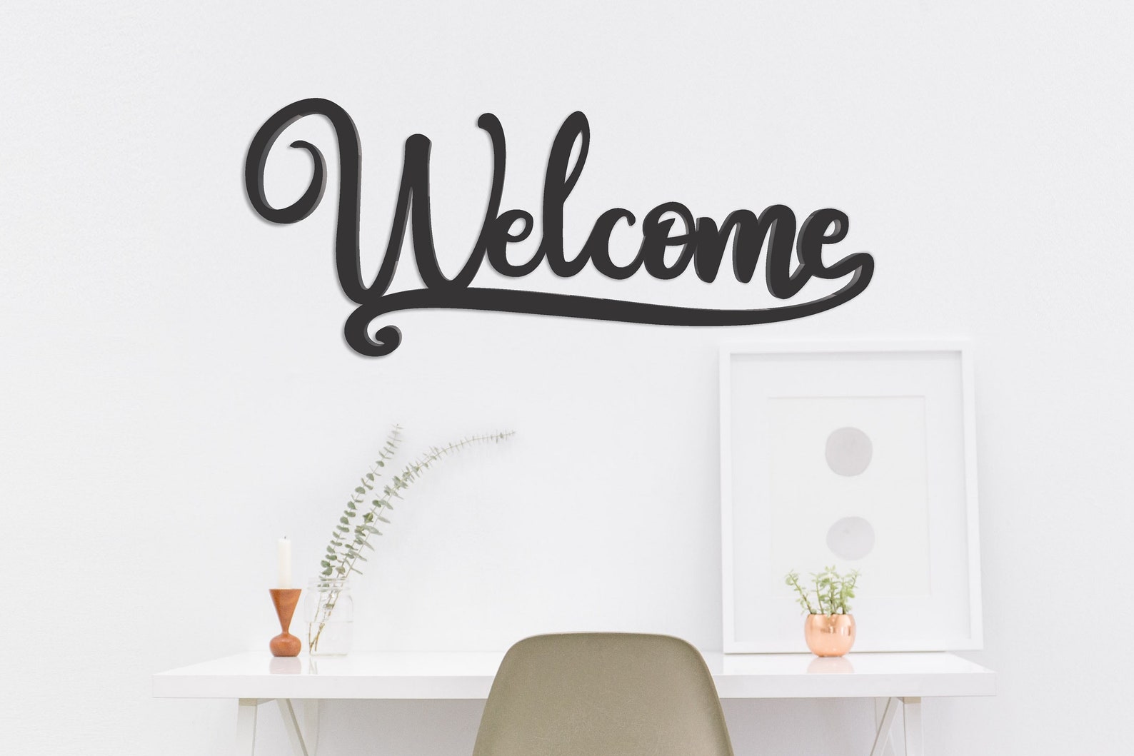 Wood Welcome Sign Welcome Wood Words Cutout - Etsy